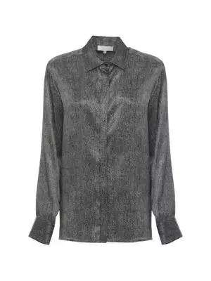 Antonelli Firenze Herringbone Button Shirt
