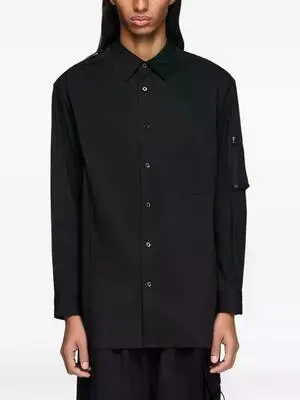 Y3 Buttoned Pocket Shirt - Black
