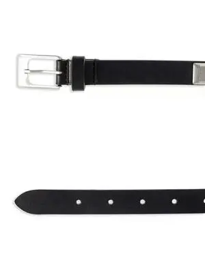 LEMAIRE Rectangle-buckle Leather Belt