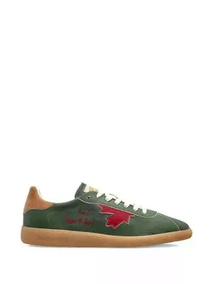 Dsquared2 Rebels Lace-up Fastening Sneakers - Green