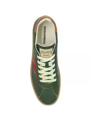 Dsquared2 Rebels Lace-up Fastening Sneakers - Green