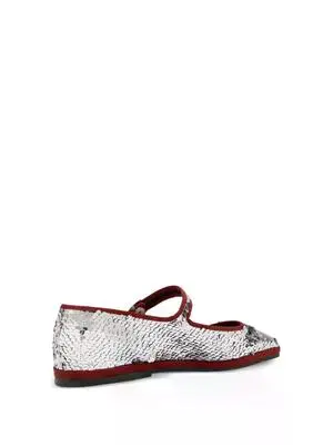 CAPULETTE Bambinetta Pietra Ballet Flats - Silver