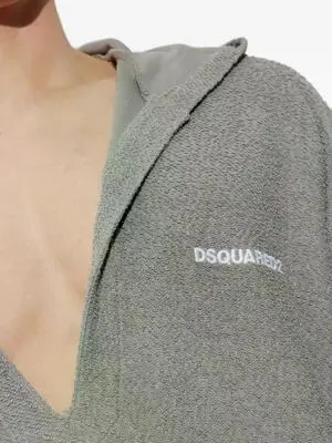 Dsquared2 Hooded V-neck Pullover