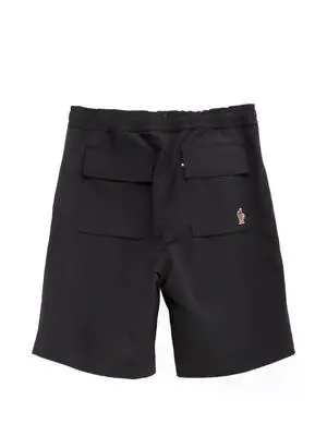 Moncler Elasticated Drawstring Shorts - Black