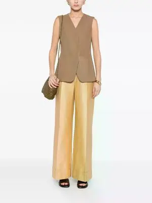 MVP WARDROBE Pleated Wide Leg Trousers