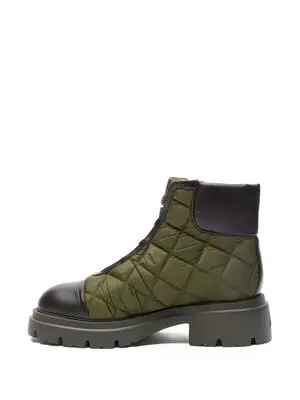 STUART WEITZMAN Hudson Quilted Combat Boots