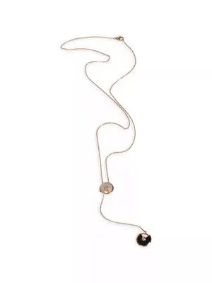 CARTIER Amulette Lariat Onyx And Diamond Necklace - Pink