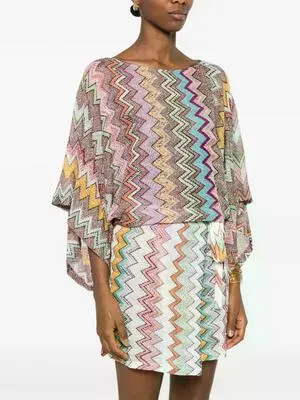 Missoni Zigzag Blouse - Pink