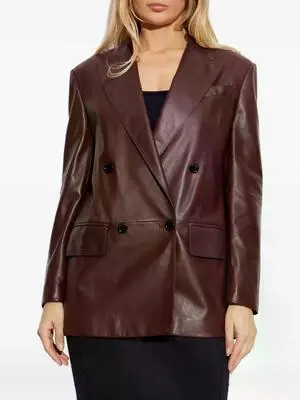 Max Mara Olimpia Leather Jacket