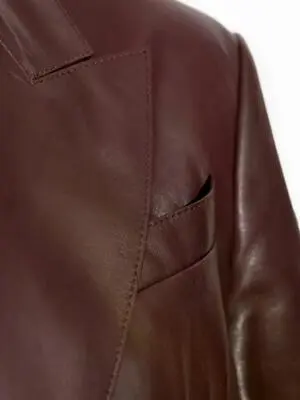 Max Mara Olimpia Leather Jacket