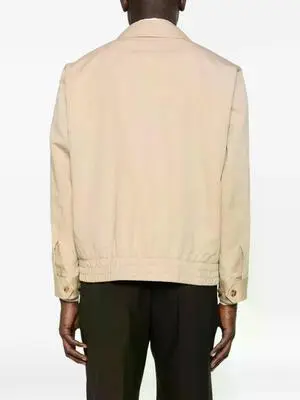 LARDINI Aiden Zip-up Jacket - Neutrals