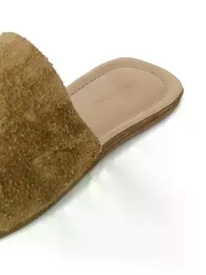 Our Legacy Speckled Suede Slippers