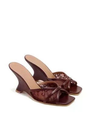 MALONE SOULIERS Perla Sculpted Heel Sandals