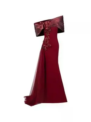 Gaby Charbachy Draped Evening Dresses