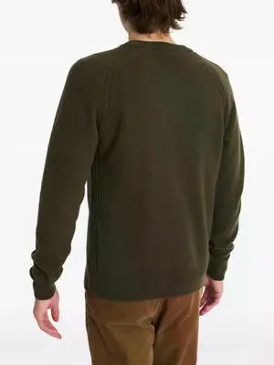 Pringle Of Scotland Crew-neck Sweater With Logo - Green
