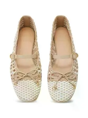 ODISSI Lina Braided Ballet Flats