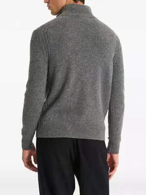 Pringle Of Scotland Zip Polo Shirt - Grey