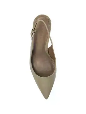 BLACK SUEDE STUDIO Branca Pointed-toe Heeled Pumps - Neutrals