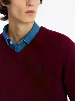 Pringle Of Scotland V-neck Sweater - Red