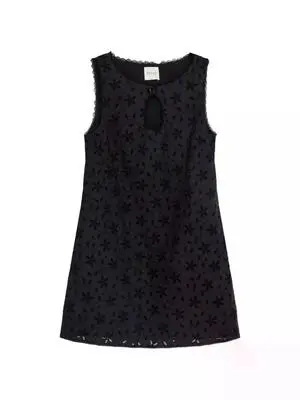 Posse Floral-pattern Sleeveless Dress - Black