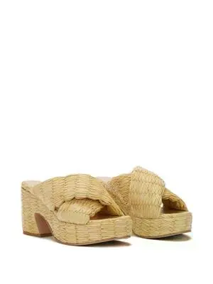 ODISSI Criss-cross Platform Sandals