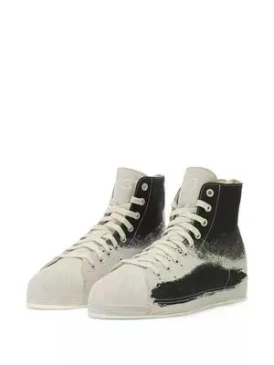 Y3 Splash Print High-top Sneakers