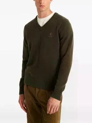 Pringle Of Scotland V-neck Sweater - Green