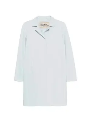 Herno Button Coat - Blue