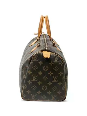 LOUIS VUITTON 2016 30 Speedy Tote Bag - Brown