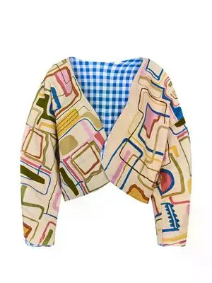 Hunter Bell Miro Cropped Jacket