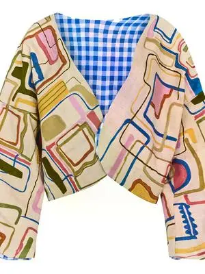 Hunter Bell Miro Cropped Jacket
