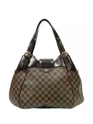 LOUIS VUITTON 2010 Gm Sistina Tote Bag - Brown
