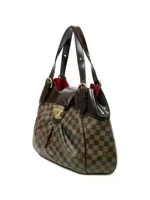 LOUIS VUITTON 2010 Gm Sistina Tote Bag - Brown