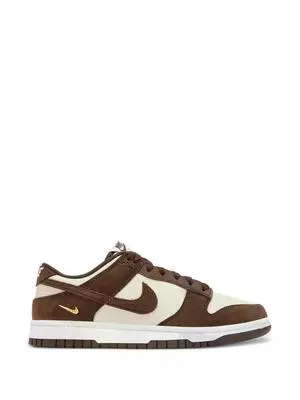 Nike Dunk Low Suede-panelled Sneakers