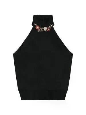 GIVENCHY Embellished Halterneck Top