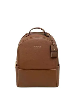 Michael Kors Zip-around Backpack With Tag Detail