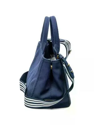 Prada Small Canapa Tote Bag