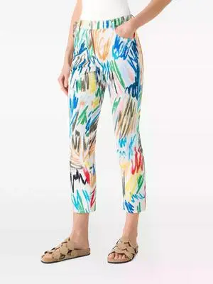 Akris Printed Capri Trousers