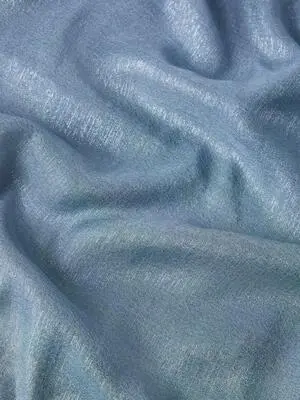 Brunello Cucinelli Sparkling Fringed Scarf - Blue