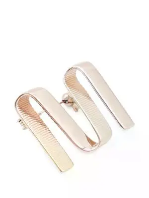 Max Mara Letter Brooch - Gold