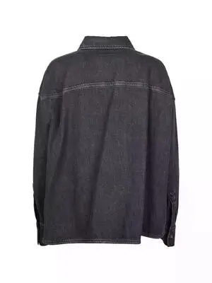 Max Mara Patch-pocket Denim Shirt