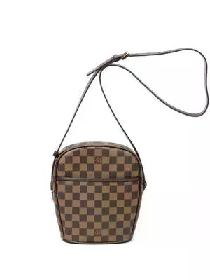 Large Checkerboard Pattern Shoulder Bags