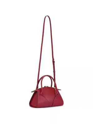 POTAMY Leather Top Handle Tote Bag