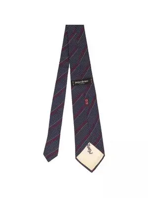 Saint Laurent Striped Tie