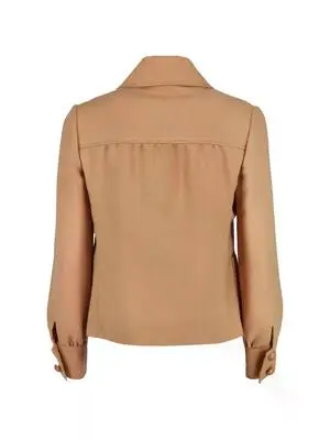 Pierre Cardin Wool Puff-sleeved Jacket