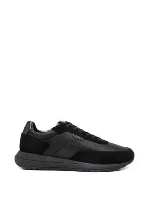 BOSS Panelled Lace-up Trainers - Black
