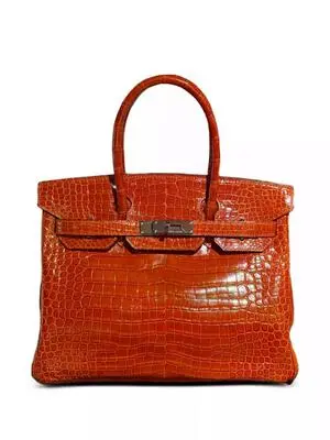Hermès 2013 30 Birkin Crocodile Tote Bag
