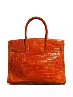 Hermès 2013 30 Birkin Crocodile Tote Bag