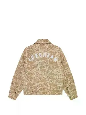 ICECREAM Camouflage-print Shirt Jacket