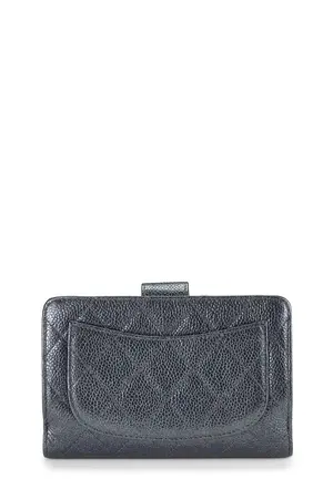 Chanel Iridescent Caviar Compact Wallet
